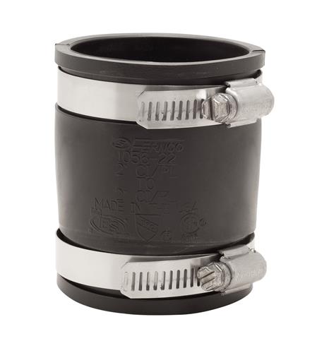 Fernco PVC elastomeer koppeling 63-50 mm - Fernco - Rechte koppelingen ...